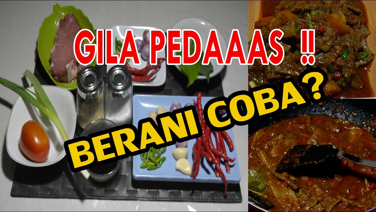 Resep masakan Sapi Gongso Pedas | - YouTube