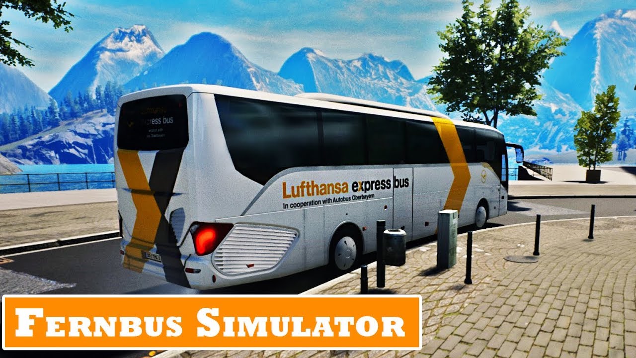 FERNBUS SIMULATOR | SETRA Comfort Class LUFTHANSA EXPRESS BUS nach ...