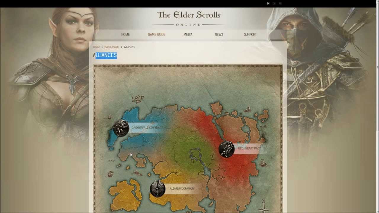 Elder Scrolls Online: Races and Factions - YouTube