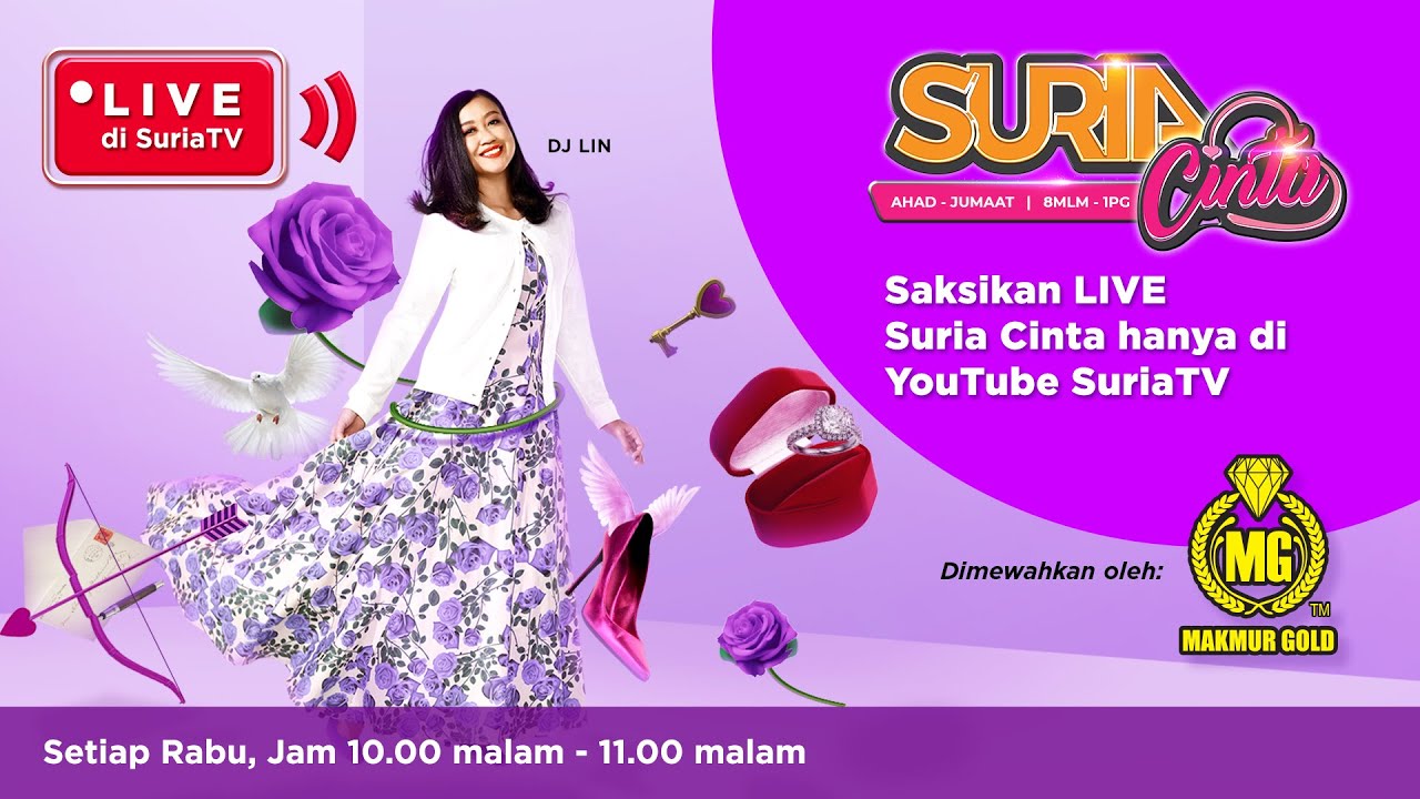 Peluang Kedua I Suria Cinta LIVE Bersama DJ Lin - YouTube