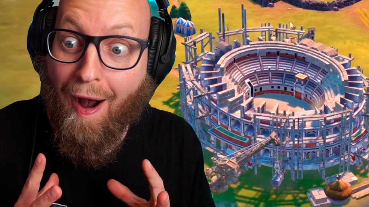 Bygger Colosseum i Civ 6! (Gallic #2) - YouTube