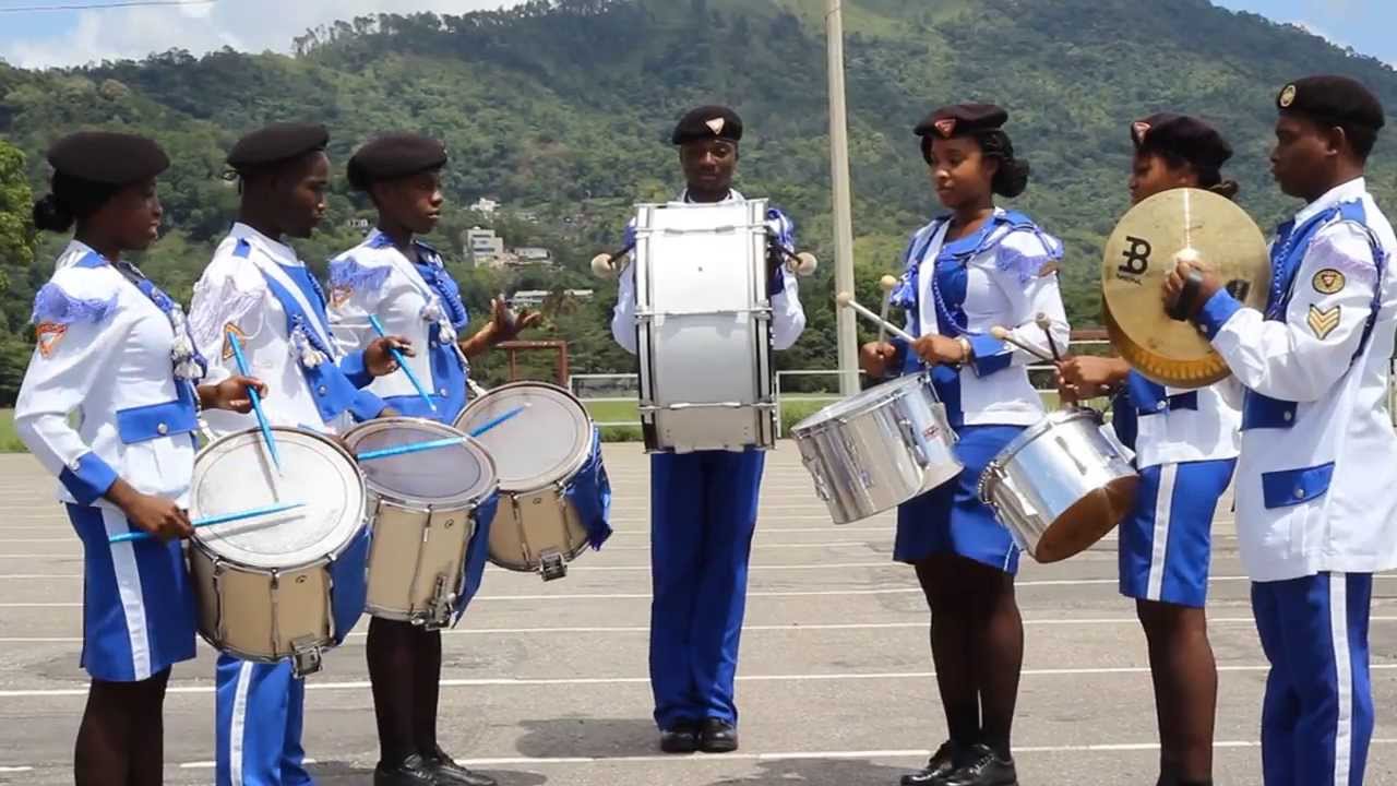 A taste of the POS Pathfinder Band's Drumology - YouTube