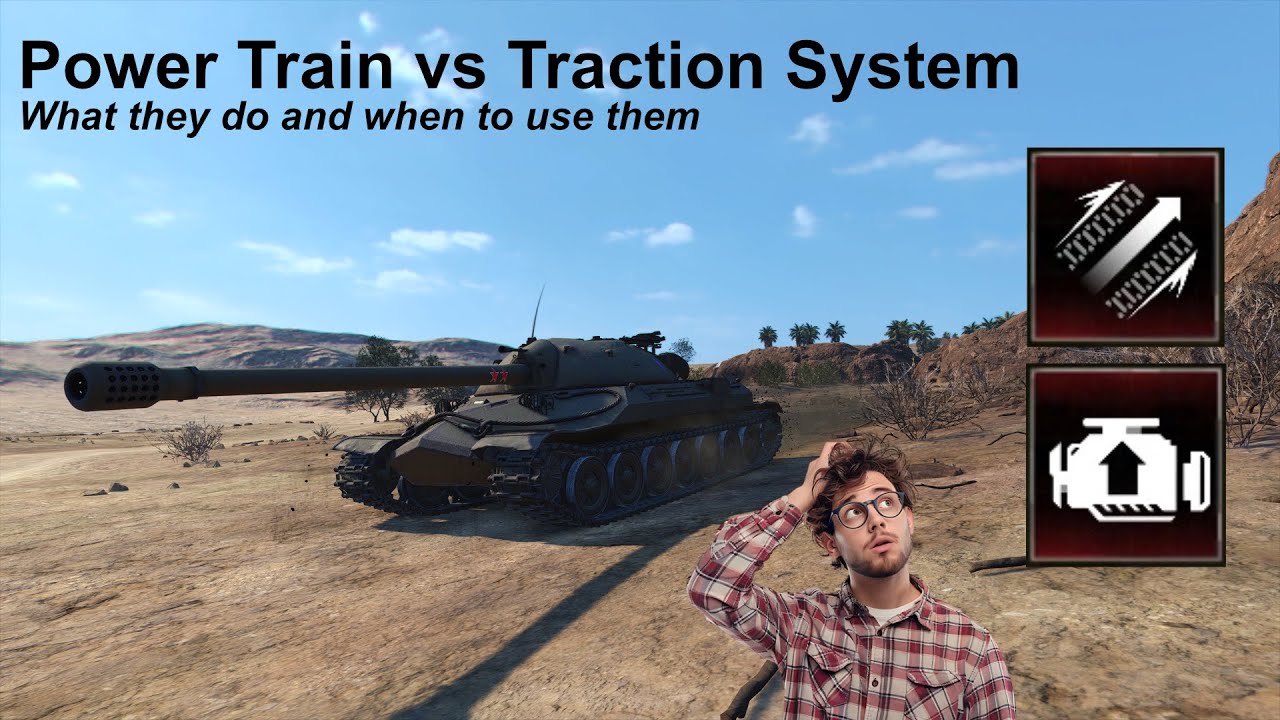 World of Tanks Modern Armor: Power Train vs. Traction System - YouTube