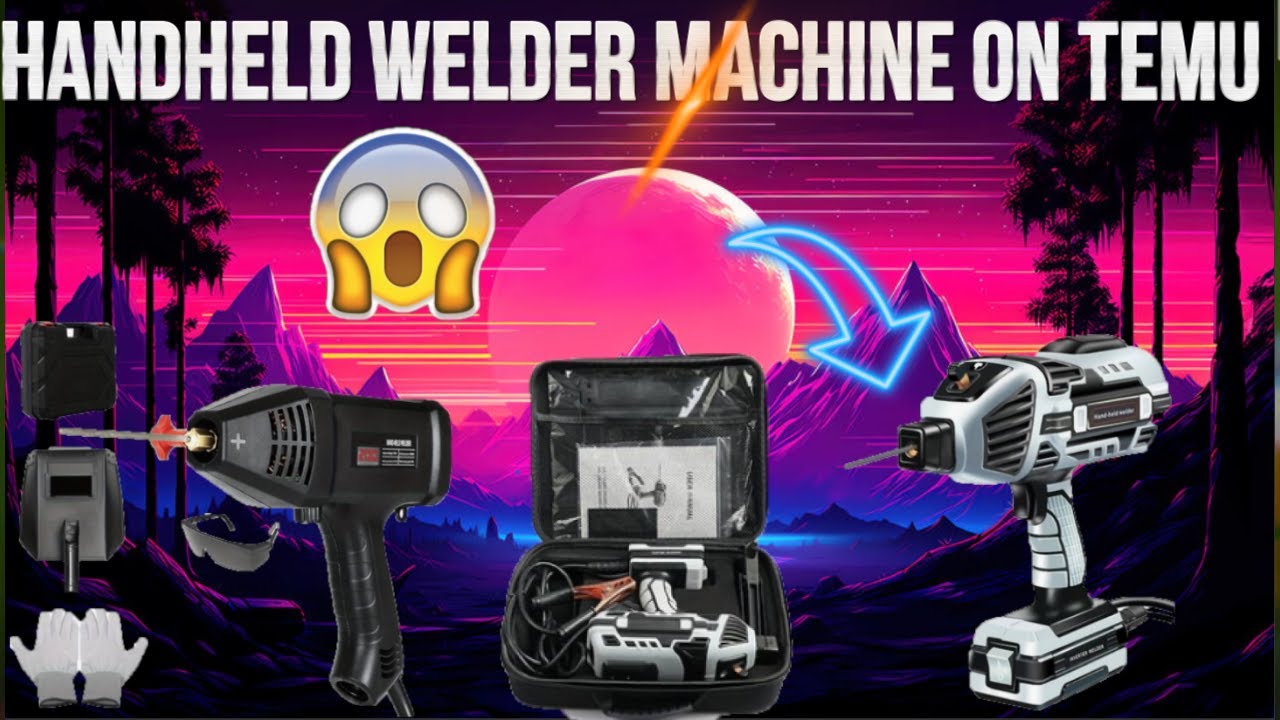 ¡Top 3 Best Handheld Welder Machine on Temu 2025! | Compact Welding ...