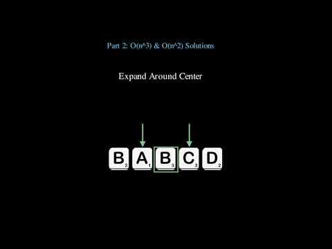 Longest Palindromic Substring - Python - Leetcode 647 - Part 2 - YouTube