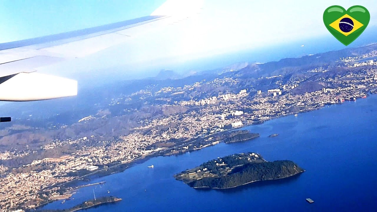 Rio de Janeiro Brazil to Lisbon Portugal Plane Taking Off Travel Vlog ...