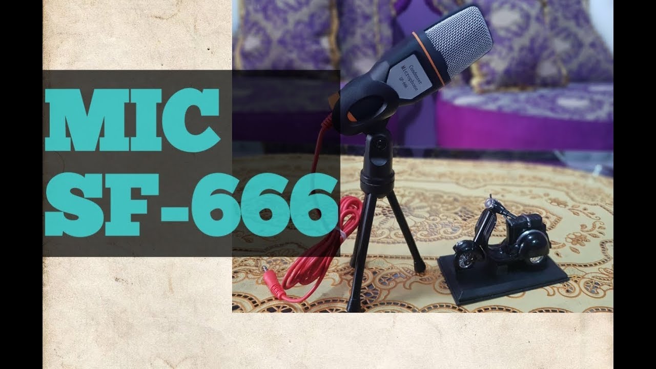 MIC CONDENSER SF-666 REVIEW & UNBOXING || PAPA KEMBAR - YouTube