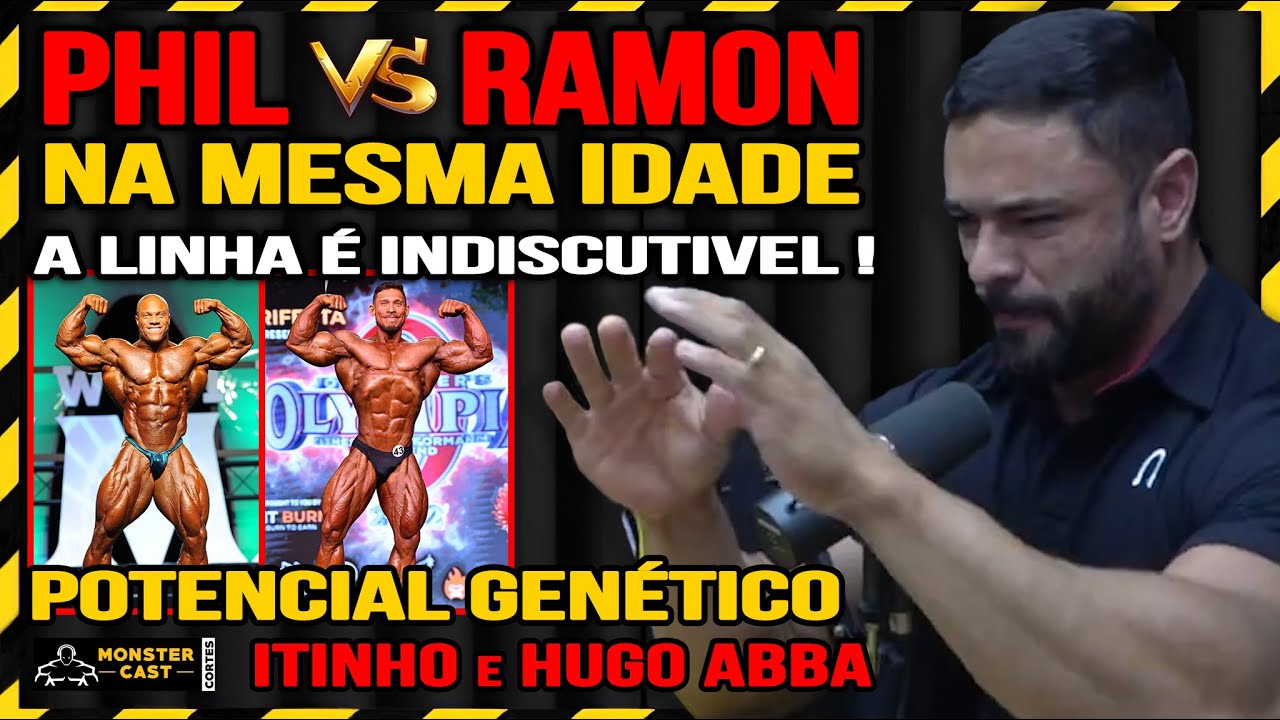 POTENCIAL E GENÉTICA DE RAMON E PHIL HEATH COM A MESMA IDADE ! | ITINHO ...