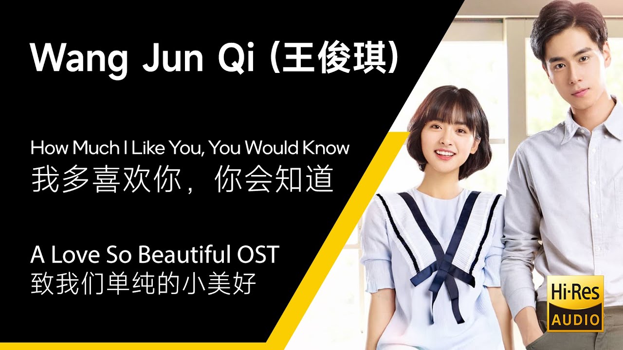 Wang Jun Qi - I Like You So Much, You’ll Know It | A Love So Beautiful ...