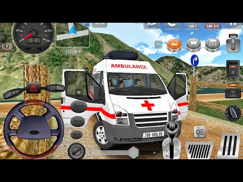Minibus Simulator Vietnam 2026 - Offroad Ambulance Ford Transit Driving - Bus Game Android Gameplay