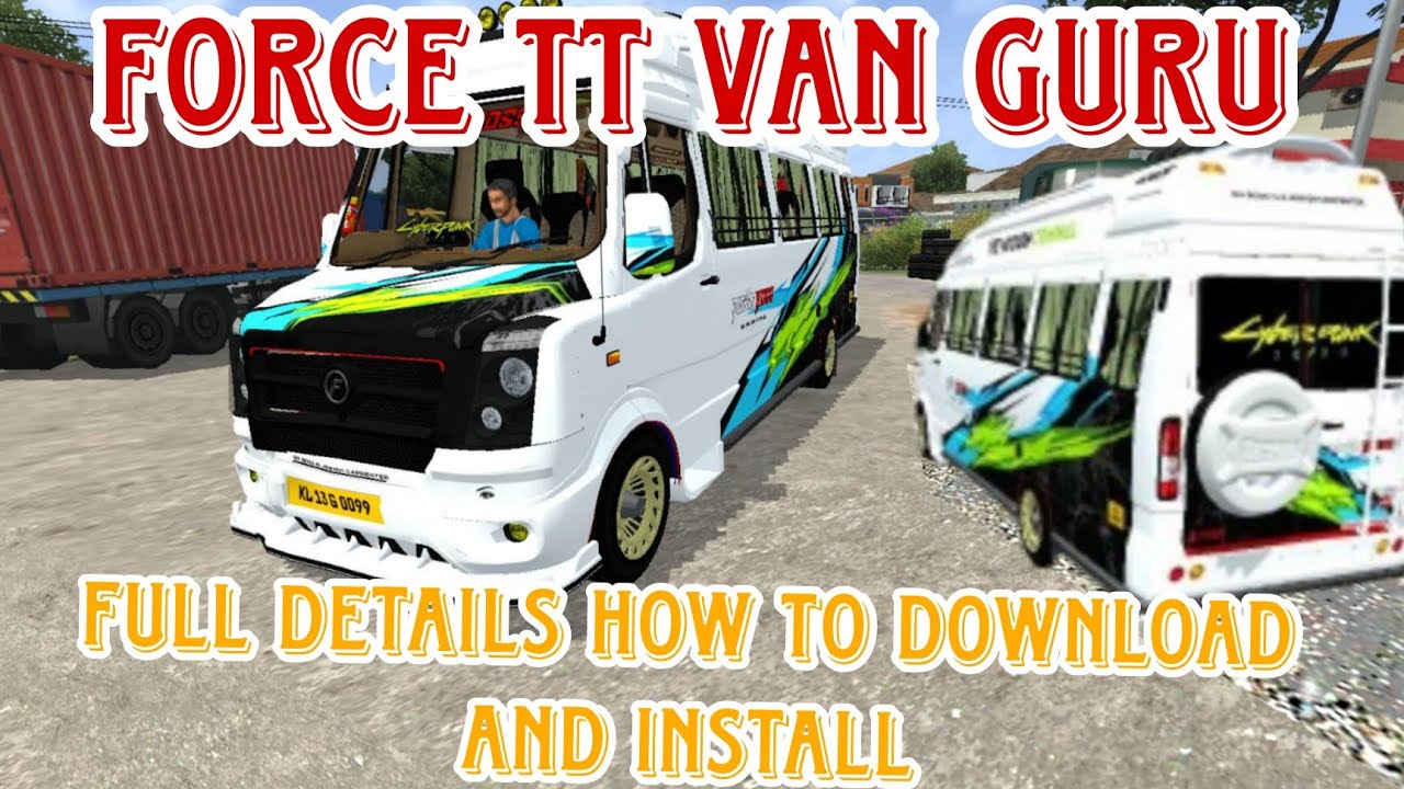 force TT van mod full details how to download and install in 3 bus ...