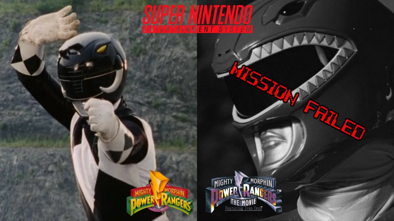 Power Rangers + Power Rangers The Movie feat Ivan Ooze - SNES - YouTube