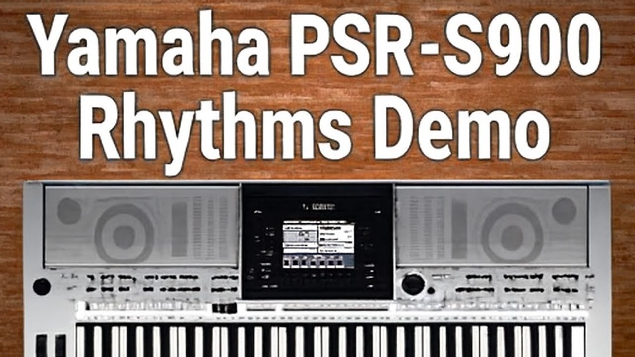 Yamaha PSR-S900 Rhythms Demo | Live Style Performance Test | Full Sound ...