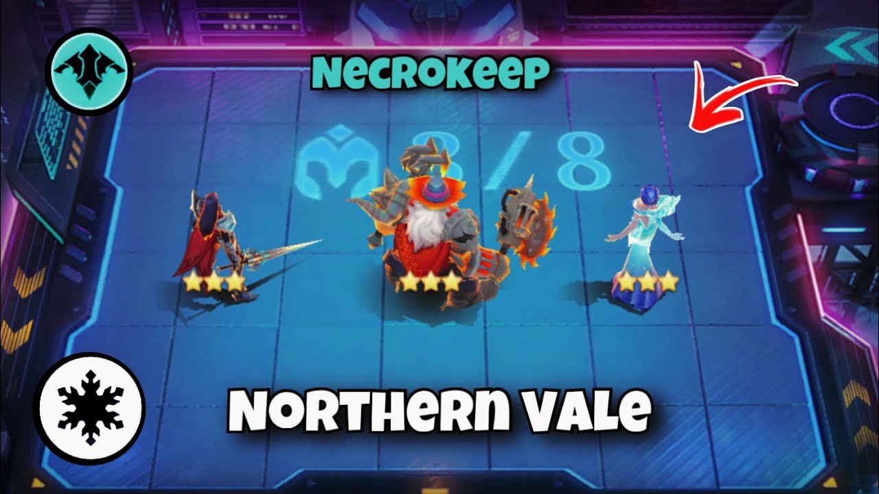 Necrokeep + Northern Vale in Magic Chess New Update 2023 !! Best Meta ...