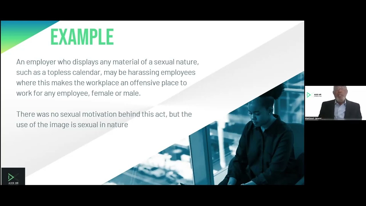 Harassment Law – Makbool Javaid - YouTube