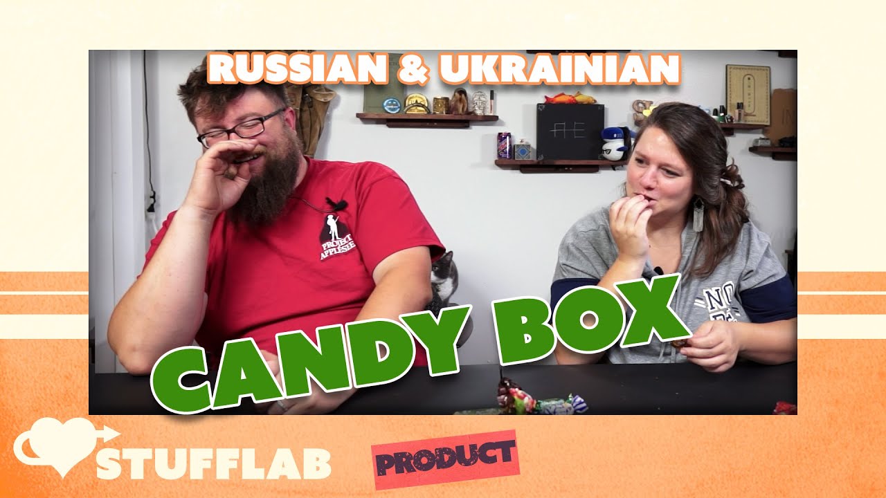 Trying A Russian & Ukrainian Candy Snack Box Taste & Rank | Product ...