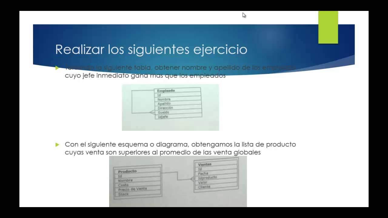 Sentencias SQL - Diseño y Analisís de Base de Datos - YouTube
