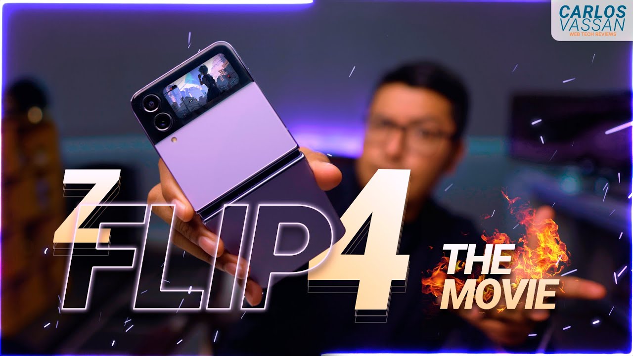 Galaxy Z Flip 4 | LARGOMETRAJE en Español (Review) - YouTube
