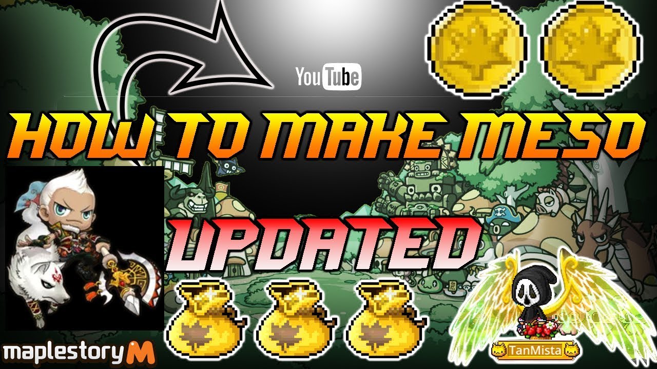 How to make Meso- Meso Guide Maplestory M UPDATED - YouTube