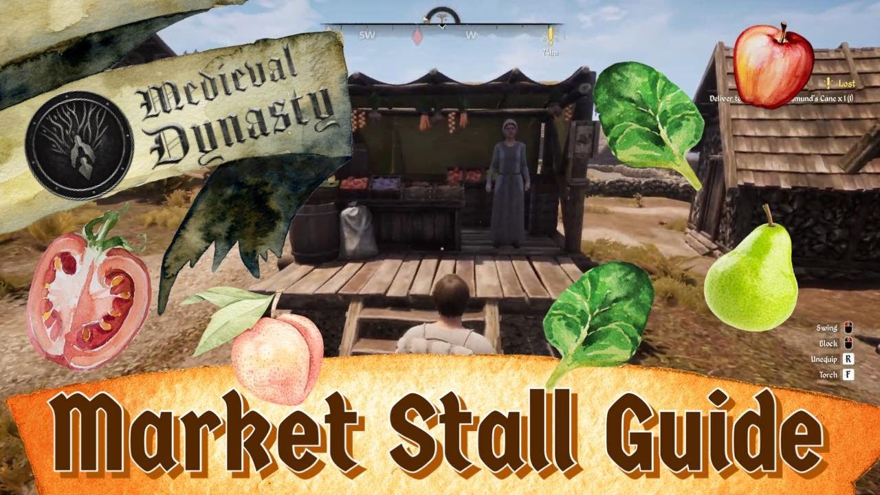 Medieval Dynasty Market Stall Guide - YouTube