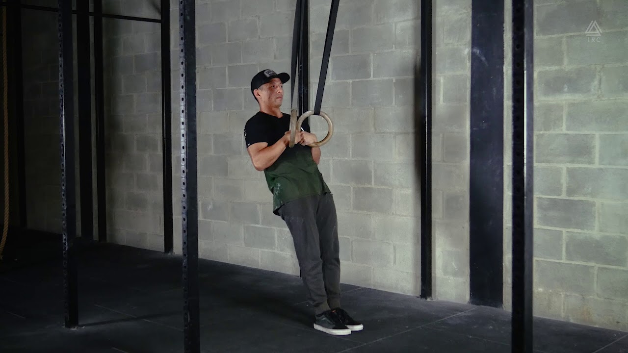 False grip ring row - YouTube