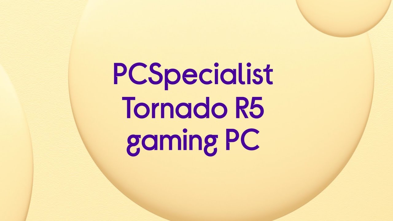 PC Speacialist Tornado R5 Gaming PC - YouTube