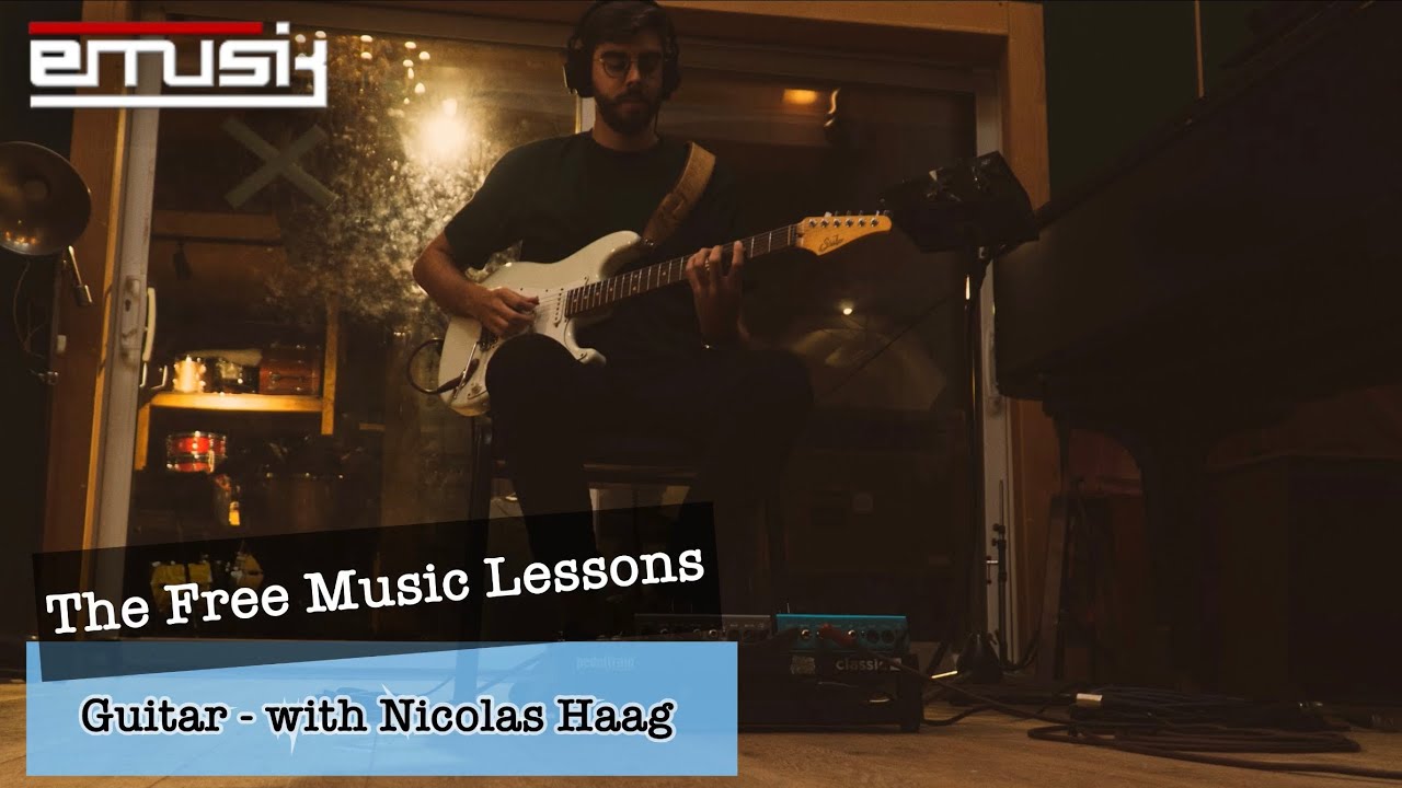 EMUSIK's FREE Guitar Lesson with NICOLAS HAAG - YouTube