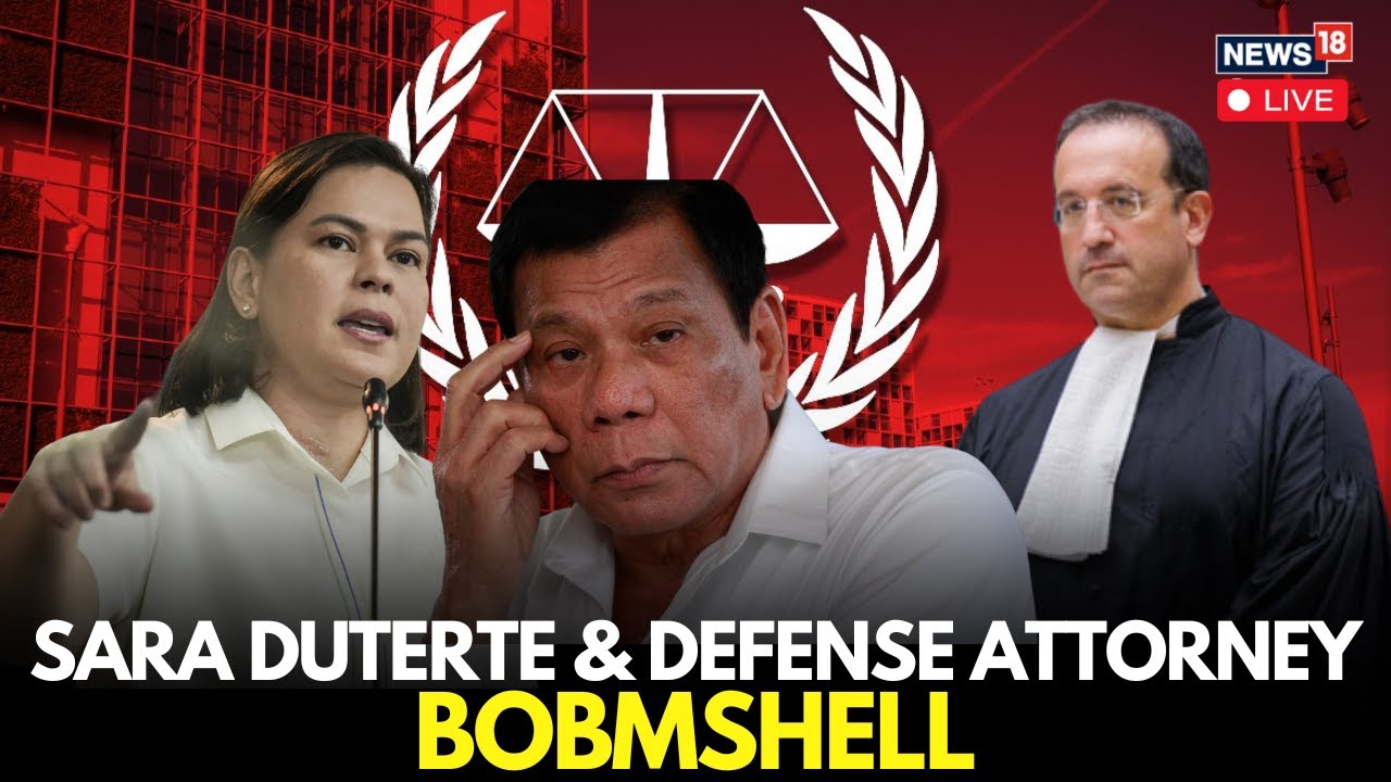 Duterte News Live | International Lawyer For Rodrigo Duterte | Sara ...