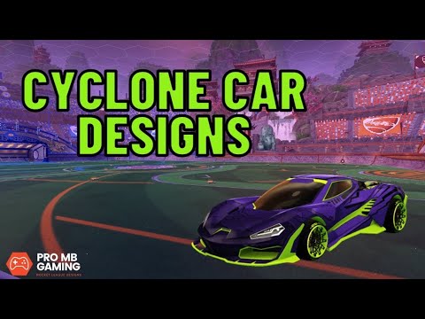 Best Cyclone Car Designs in Rocket League - YouTube