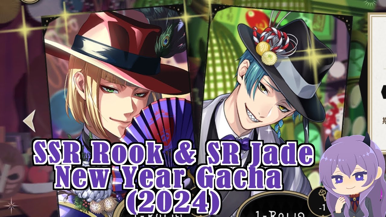 New Year, New SSRs | SSR Rook/ SR Jade -TWST New Year Gacha Banner ...