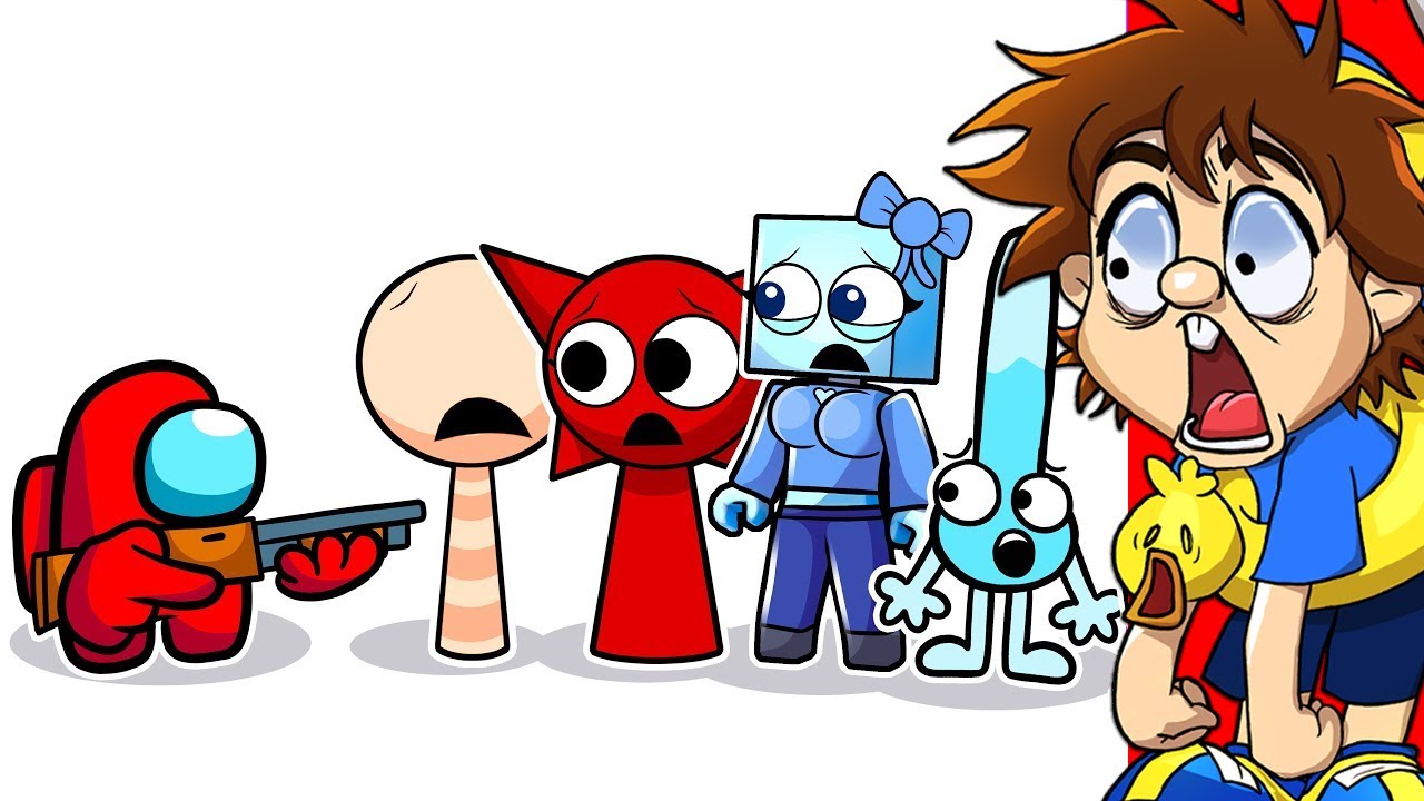 AMONG US vs SPRUNKI RETAKE..?? (FUNNIEST ANIMATION MEMES) - YouTube