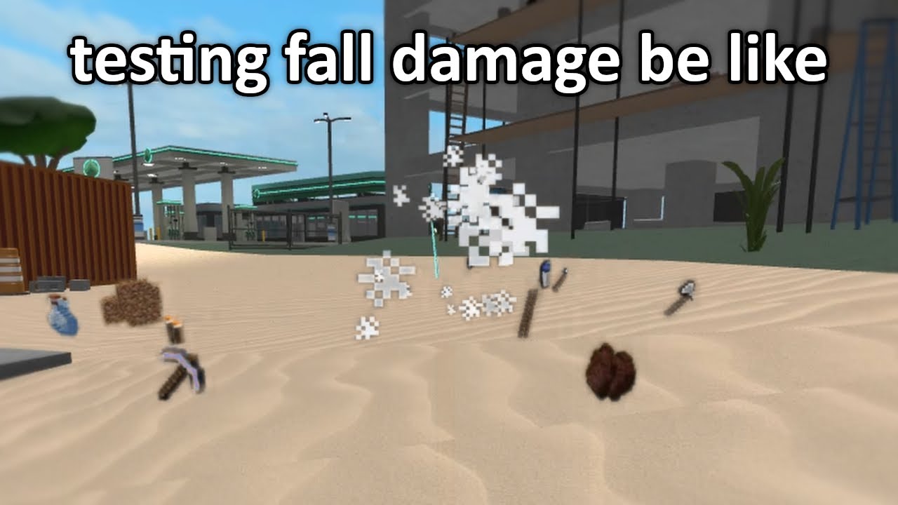 testing fall damage in literally any game be like - YouTube