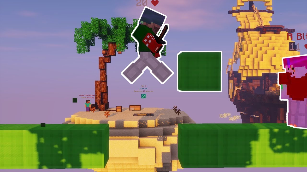 HYPIXEL BEDWARS BRIDGE TRAP MONTAGE!! - YouTube