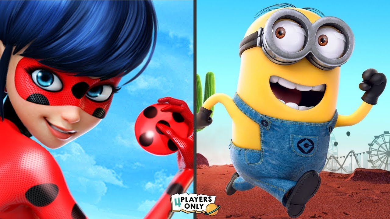 Miraculous Ladybug & Cat Noir VS Minion Rush - YouTube