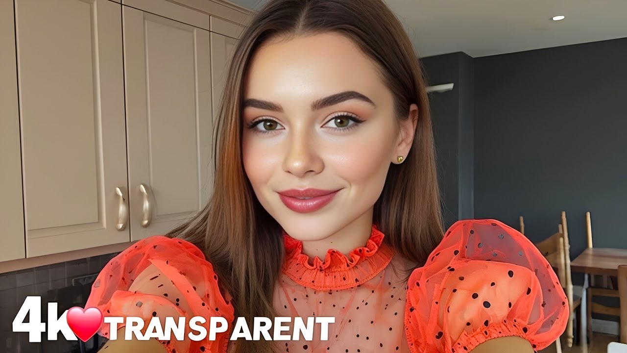(4K) See Through Transparent Lingerie & micro bikini Try-On Haul 🔥 ...