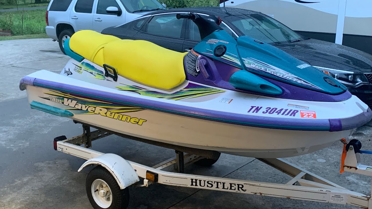 Yamaha Waveventure 760 hard starts - YouTube