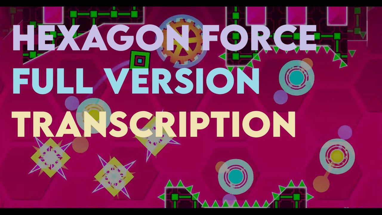 Hexagon Force Full Version Transcription - YouTube