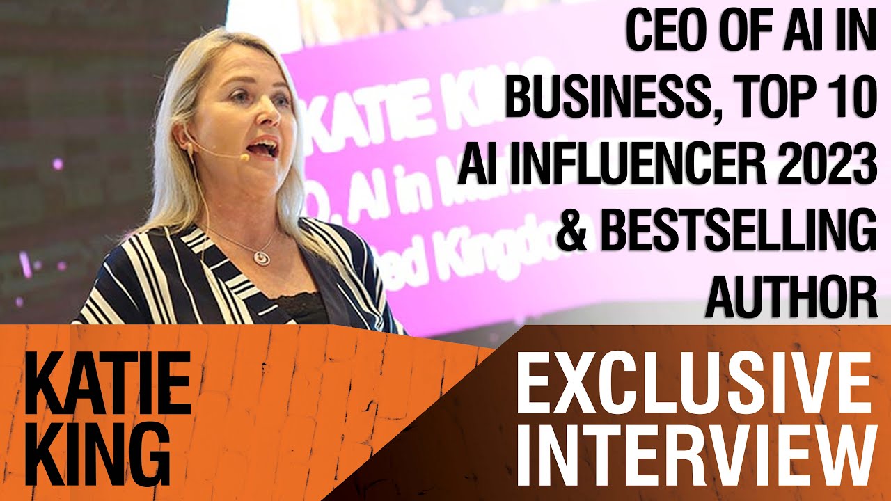 Katie King Speaker | Voted Top 10 AI Influencer 2023 | Contact Speaker ...