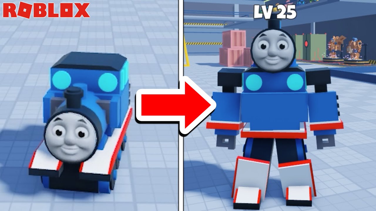 超レアな"トーマス"をトランスフォームさせてみたら面白すぎたww【Roblox/ロブロックス】 - YouTube