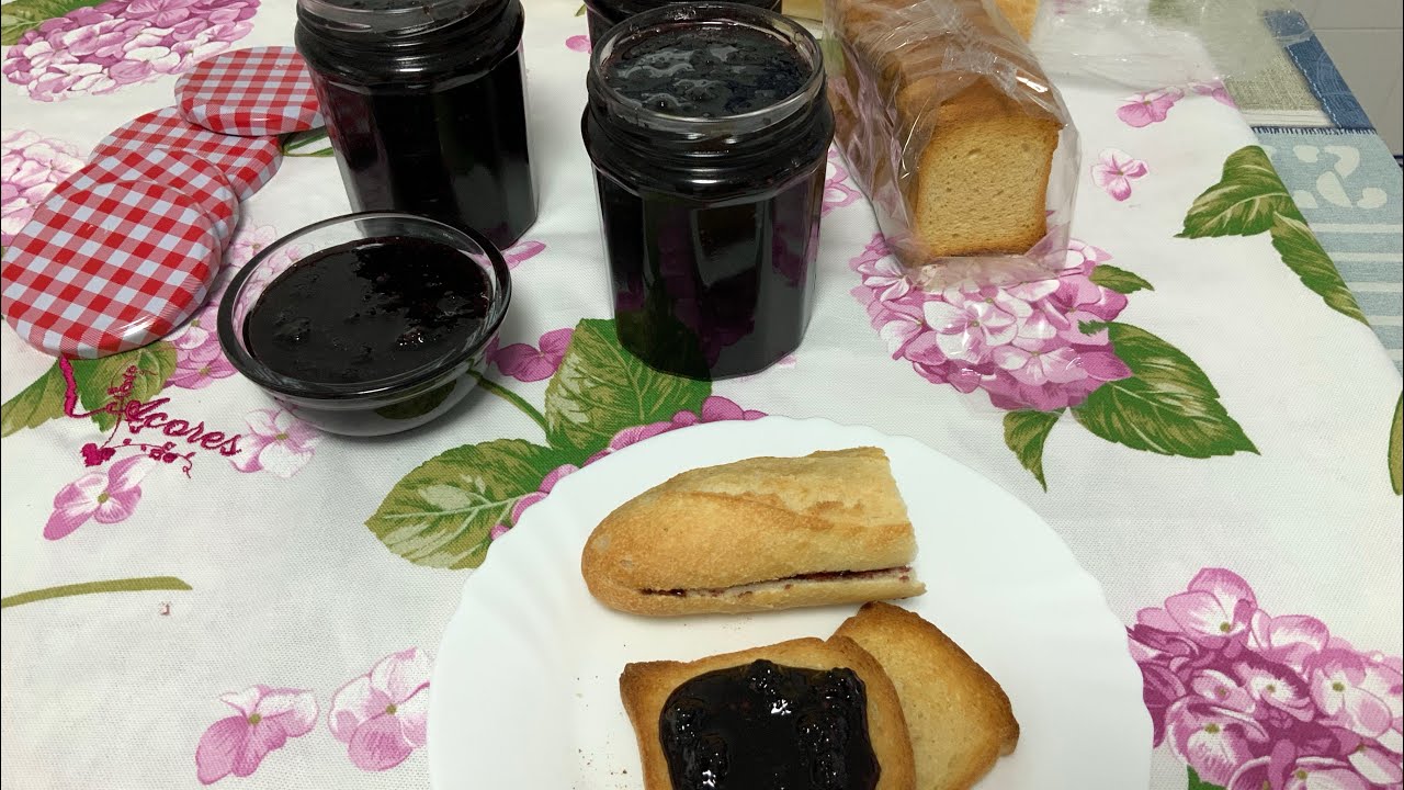 Doce de Amora Caseiro feito com Amoras fresquinhas da nossa Ilha de S ...