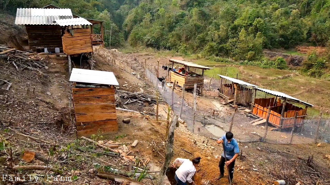 Heavy Rain, Upgrading Goat Stables And Digging Garbage Holes, Weeding ...