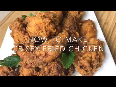 HOW TO MAKE CRISPY FRIED CHICKEN || TERRI-ANN’S KITCHEN - YouTube