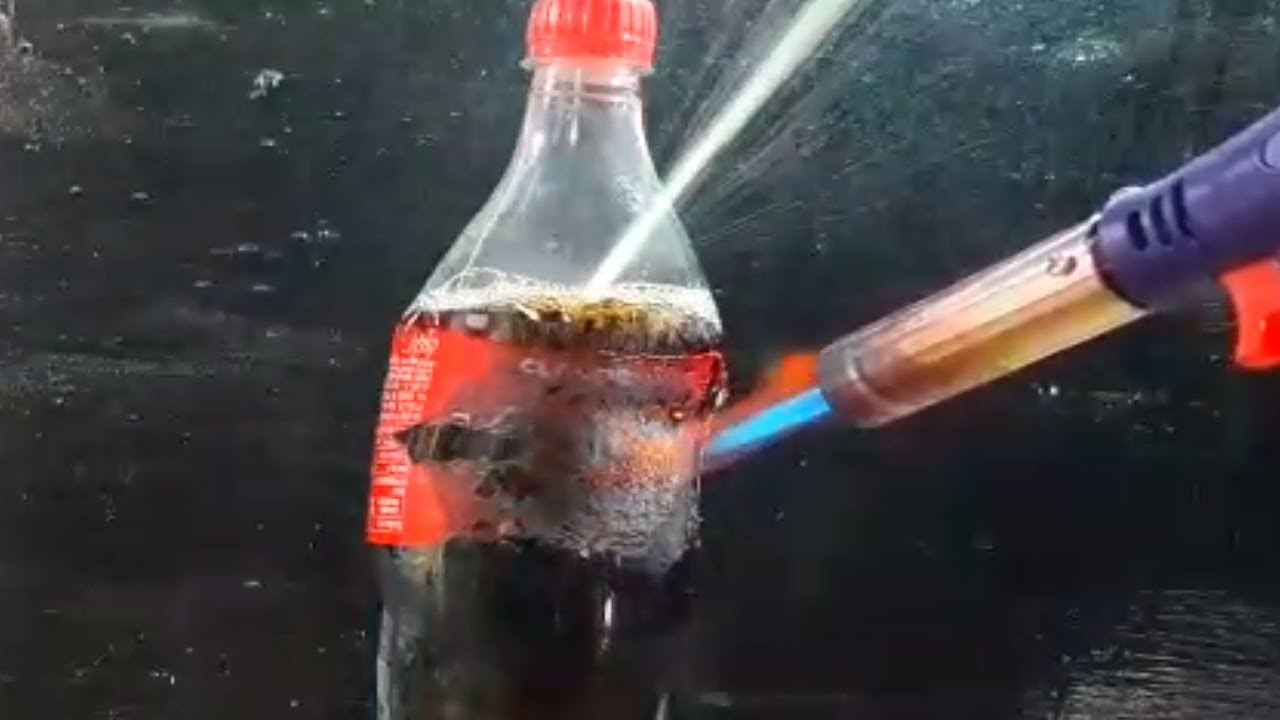 EXPERIMENT: FIRE Vs. COCA COLA - YouTube