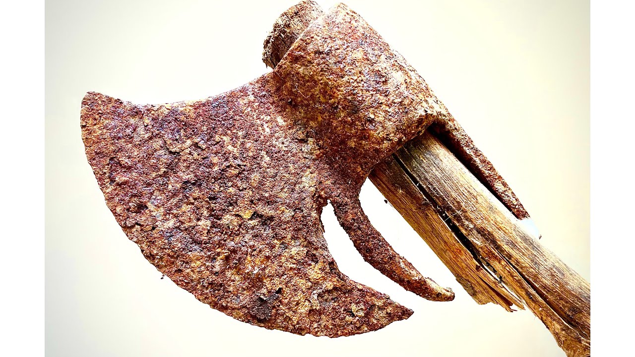 100 Years Old Hatchet Restoration | A Journey Back in Time - YouTube