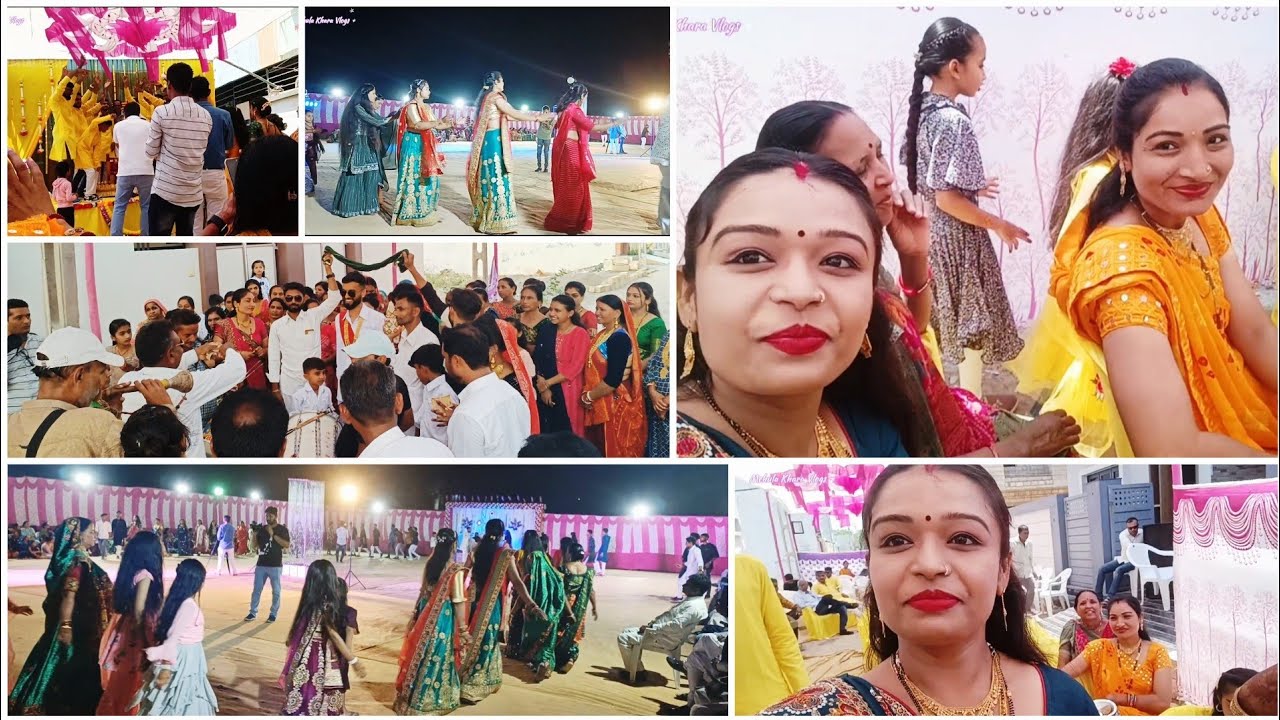 Lagan Ni Moj🥳🥳Pithi💛Gotido🤩😍Sanji Maa Mja pdi Gai🥳🔥🥰😍🎊🎉 || Mehula Khara ...