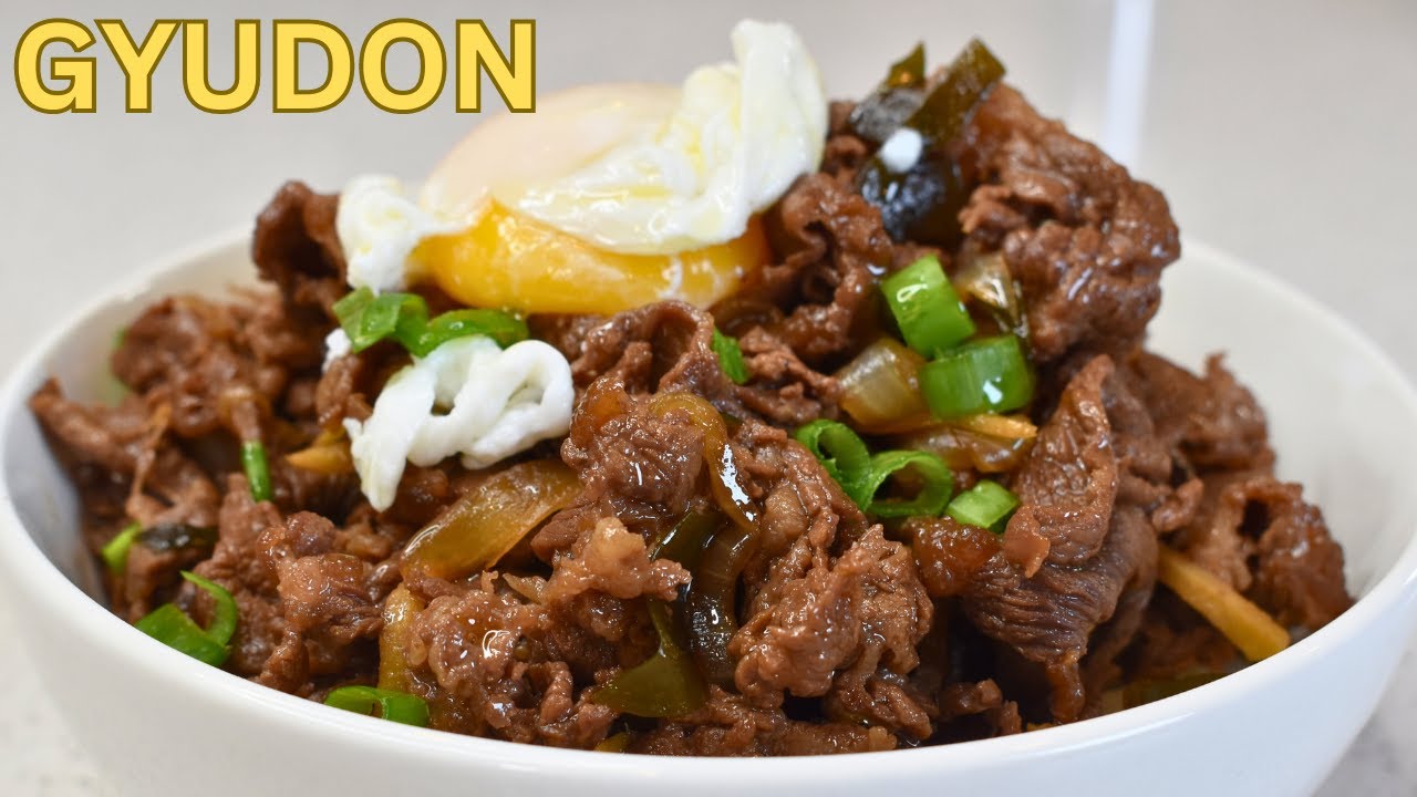 Gyudon With Egg