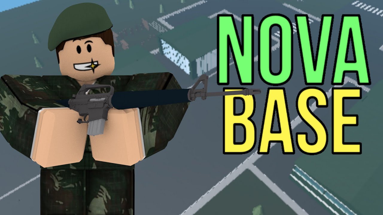 NOVA BASE 100k EXÉRCITO BRASILEIRO ! - ROBLOX - YouTube