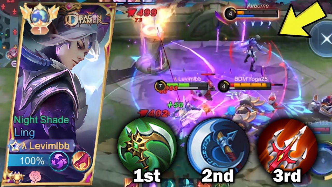 99.9% OF LING USERS, DIDN'T KNOW THIS LING INSANE DAMAGE BUILD | LING ...