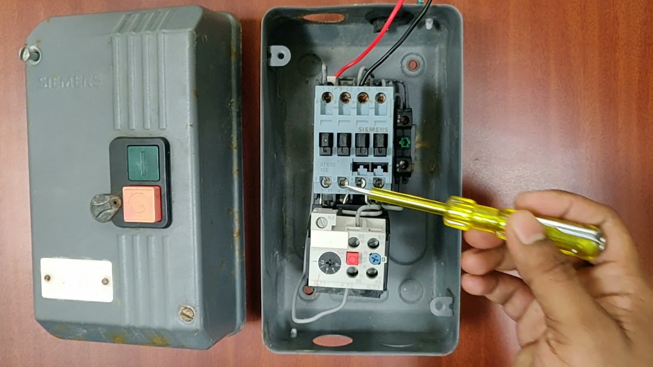 Breaking the DOL Starter.| Find out what is Inside the DOL Starter ...