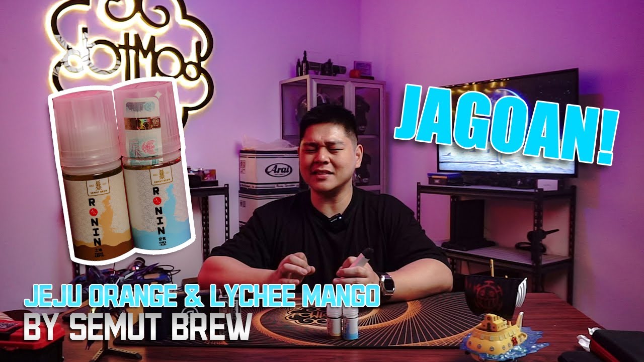 RONIN Jeju Orange & Lychee Mango by SEMUT BREW - YouTube